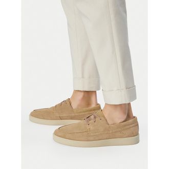 Clarks Halbschuhe Clarks Lockford Boat 26186187 Beige