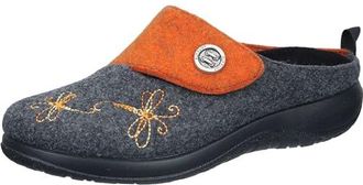 FLY FLOT Chaussons Femme, Pointure:40 EU, La Couleur:Orange
