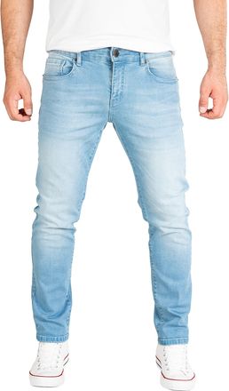 Yazubi Hellblaue Herren Jeans Hose Akon - Baumwoll Männer Jeans Slim Fit, Hellblau (Blue Shadow 174020), W33/L32