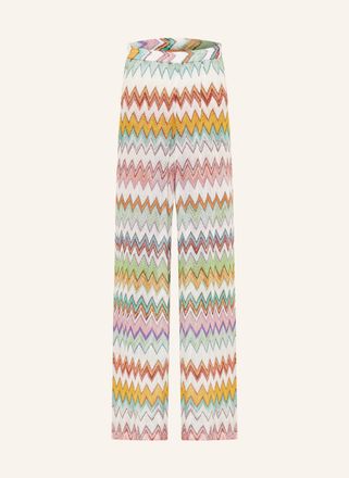 Missoni Strickhose Mit Glitzergarn rosa