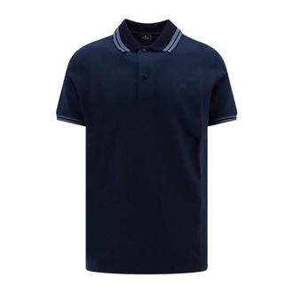 Etro Polohemd mit Pegaso-Stickerei - - Tops - Herren - Blau - 3XL
