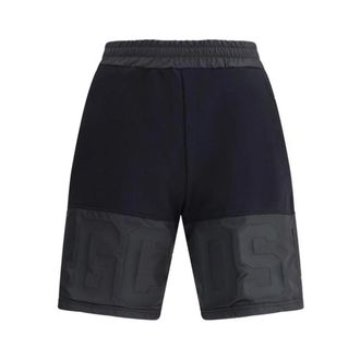 GCDS Monogrammierte Tracksuit Shorts mit Taschen - - Shorts - Herren - Schwarzk - S