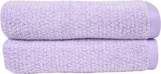 Everplush Company 1 und 2 Stück schnell trocknende Bettlaken (1 und 2 Pack), (2 Stück) Badetücher (76,2 x 142,2 cm), Lavendel, 2 Stück