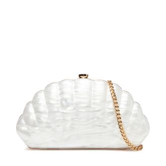 Aldo Handtasche Aldo Sheshell 13989718 Wei&szlig;