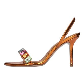Gedebe Gedebe, Femme, Chaussures, Orange, Taille: 37 EU High Heel Sandales