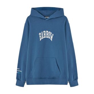 Barrow Blauer Hoodie mit Logo-Druck - - Sweatshirts & Hoodies - Herren - Blau - L