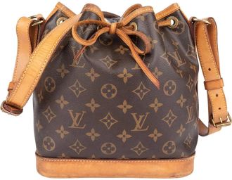Louis Vuitton Crossbody Bags - Louis Vuitton Canvas Monogram Nano Noe Crossbody B - Gr. unisize - in Braun - f&uuml;r Damen
