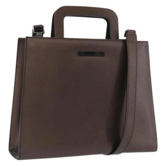 Gucci Pre-owned Vintage Hand Bag - - Pre-owned - Damen - Braun - ONE SIZE