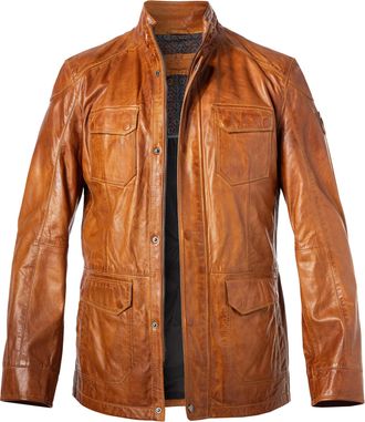 Milestone Herren Jacken braun unifarben