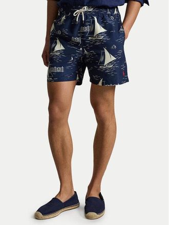 Polo Ralph Lauren Badeshorts 710B18029001 Dunkelblau Regular Fit