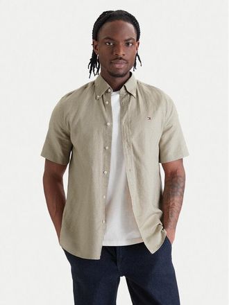 Tommy Hilfiger Hemd MW0MW42450 Beige Regular Fit