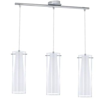 Eglo Suspension Pinto 3 spots - Blanc