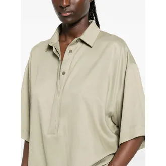 Frankie Shop Sage Polo Shirt - Green