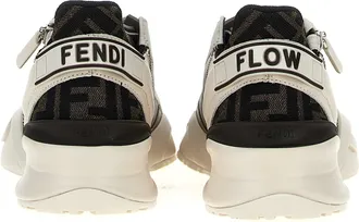 Fendi Womens Multicolor Calf Leather Bos Taurus Athletic Sneakers