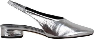 Aeyde Femme, Chaussures, Gris, Taille: 37 EU Dua Slingback Flat