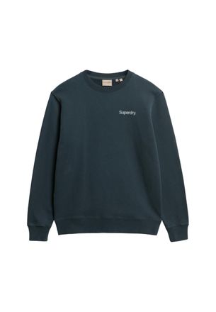 Superdry Herren Core Logo City Sweatshirt mit Rundhalsausschnitt Blaubeere L