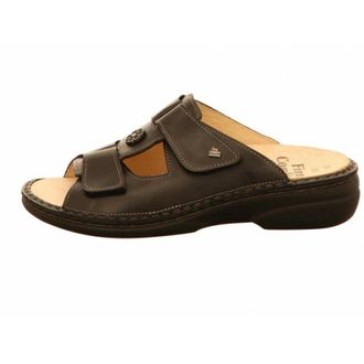Finn Comfort Leder-Pantolette - - Shoes - Damen - Schwarzk - 38 EU