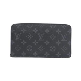 Louis Vuitton Portefeuille long Monogram Eclipse Pre-owned - Homme - Pre-owned - Noir - Taille: ONE Size