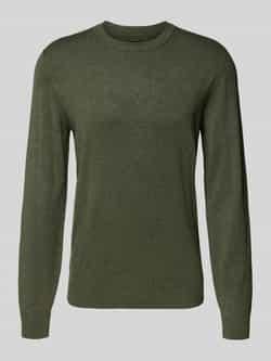 Mc Neal Strickpullover mit gerippten Abschl&uuml;ssen