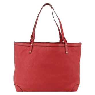 Gucci Pre-owned Vintage Tote - Femme - Pre-owned - Rouge - Taille: ONE Size