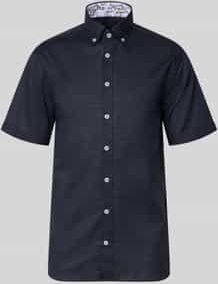 Bugatti Regular Fit Freizeithemd mit Button-Down-Kragen