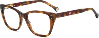 Carolina Herrera Her 0191 O63/18 HAVANA RED Eyewear Women Acetate, Standard, 52