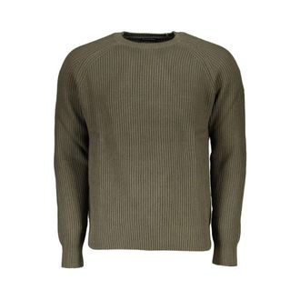 North Sails Nachhaltiger Pullover mit Kontrastdetails - - Knitwear - Herren - Gr&uuml;n - M