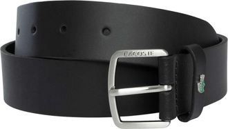 Lacoste Glattlederg&uuml;rtel, Schwarz