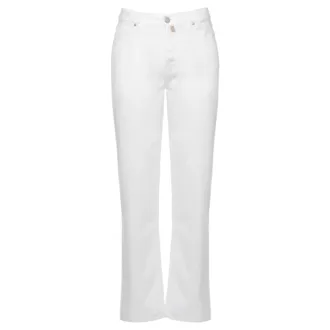 Jacob Cohen Gerades Jeans - - Jeans - Herren - Wei&szlig; - W31