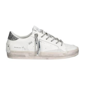 Crime London SK8 Deluxe Always Shining - - Shoes - Damen - Wei&szlig; - 36 EU