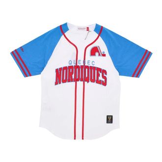 Mitchell & Ness NHL &Uuml;bungstag Knopfleiste Trikot - - Sport - Herren - Mehrfarbig - M