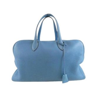 Herm&egrave;s Pre-owned Boston Bag - - Pre-owned - Damen - Blau - ONE SIZE