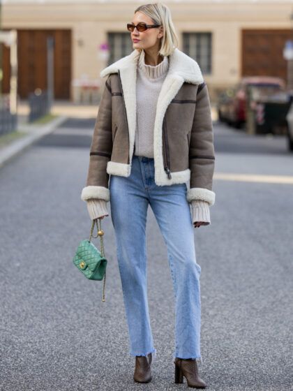 Tendance peau de mouton : comment associer avec la veste shearling, must have de la saison