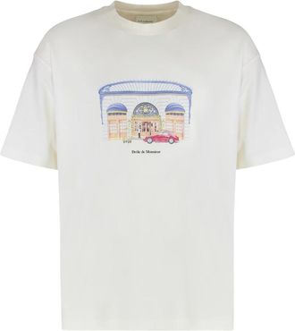 Drôle de Monsieur Homme, Tops, Blanc, Taille: L Le T-Shirt Drôle Palace