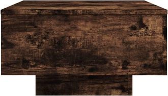 Generic Quadratischer Couchtisch, Couchtisch aus Holzwerkstoff, Moderne, Minimalistische Wohnzimmerm&ouml;bel f&uuml;r Heimdekoration und den T&auml;glichen Gebrauch (55 x 5