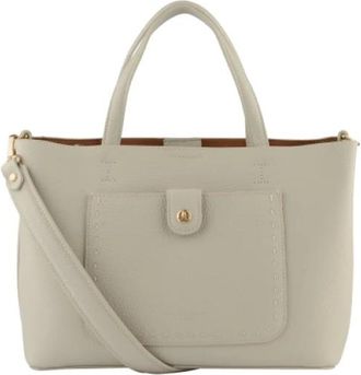 Pourchet Femme, Sacs, Beige, Taille: ONE Size Bride Sac Souple avec Poign&eacute;e Sup&eacute;rieure