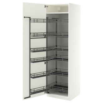 IKEA METOD Hochschrank mit Auszugschrank