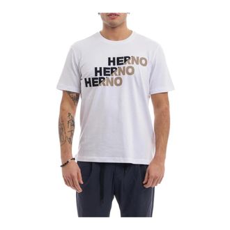 Herno T-Shirt - - Tops - Herren - Wei&szlig; - M