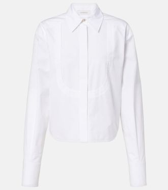 Sportmax Chemise en popeline de coton