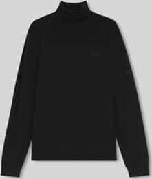 HUGO BOSS Regular Fit Rollkragenpullover aus Woll-Mix