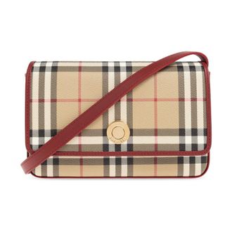 Burberry Femme, Sacs, Beige, Taille: ONE Size Hampshire Shoulder Bag