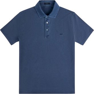 Fay Homme, Tops, Bleu, Taille: 2XL Polo Chemises