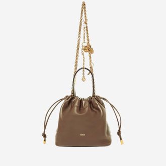 Chlo&eacute; Mini sac &agrave; bandouli&egrave;re en cuir
