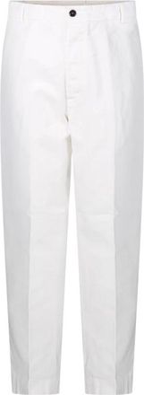 Original Vintage Latte Chino Hose - - Trousers - Herren - Wei&szlig; - L