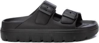 Xti Flip Flops Damen Schwarz - Bequeme und vielseitige Schuhe - Casual Mode - Modell 14255001 (Größe 40)