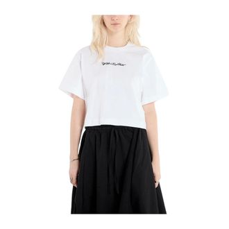 Off-white Femme, Tops, Blanc, Taille: 38 FR Short Sleeve T-Shirt