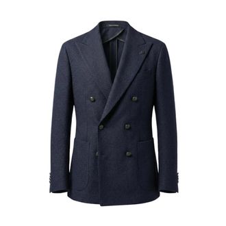 Tagliatore Herren, Jacken, Blau, MGr&ouml;&szlig;e