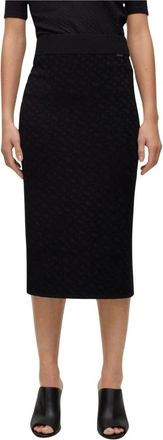 HUGO BOSS Femme, Jupes, Noir, Taille: 42 FR Furelia Knit Skirt