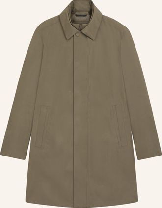 HUGO BOSS Klassischer Mantel P-Jared-Pad-gore254f Regular Fit braun