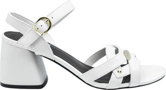 Jeannot Femme, Chaussures, Blanc, Taille: 37 EU Sandales &agrave; talons hauts